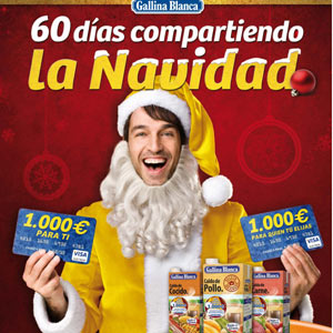 El Papá Noel amarillo de Gallina Blanca