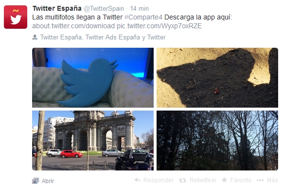 Las multifotos llegan a Twitter